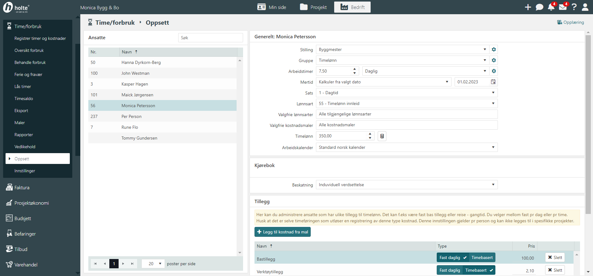 Oppsett - Hjelpesenter | EG Holte