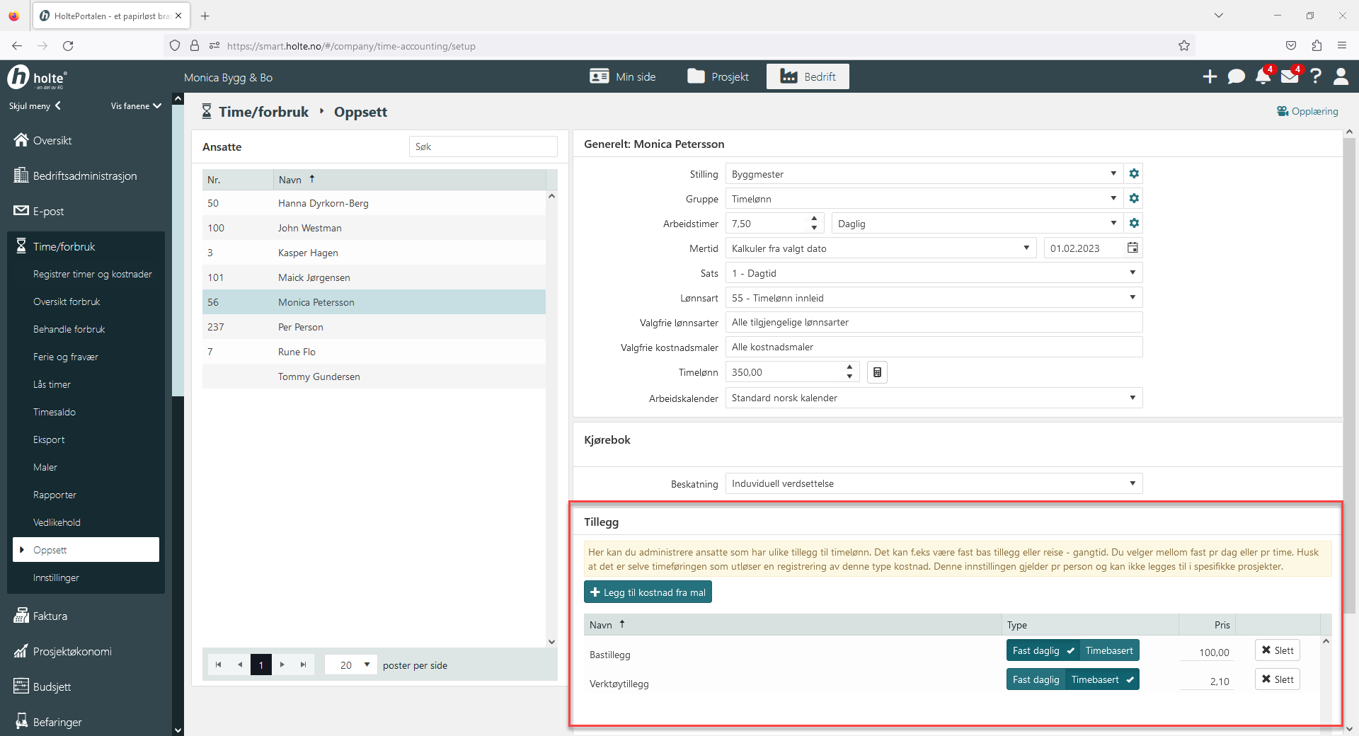 Oppsett - Hjelpesenter | EG Holte