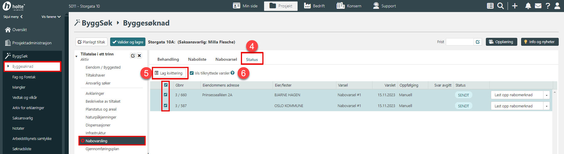 Manuell nabovarsling - Hjelpesenter | EG Holte