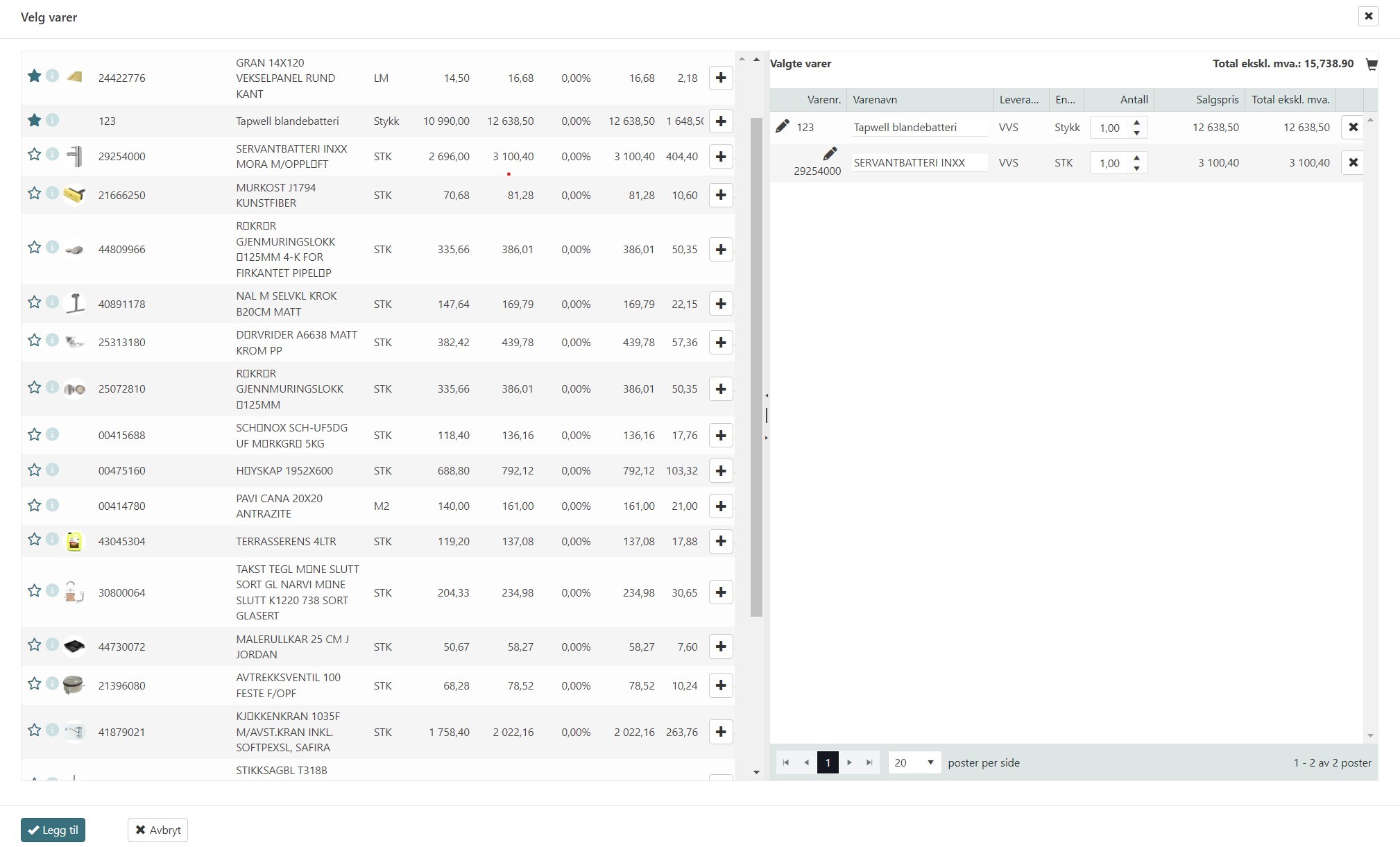 Prisestimat - Hjelpesenter | EG Holte
