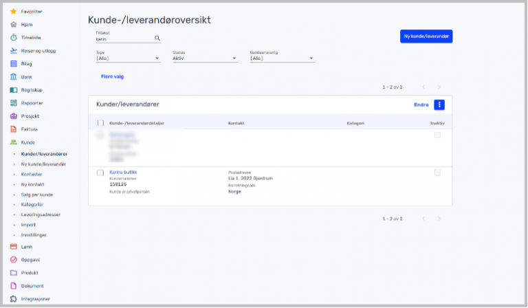 Tripletex integrasjon - Hjelpesenter | EG Holte
